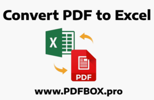PDF to Excel - Free PDF Converter